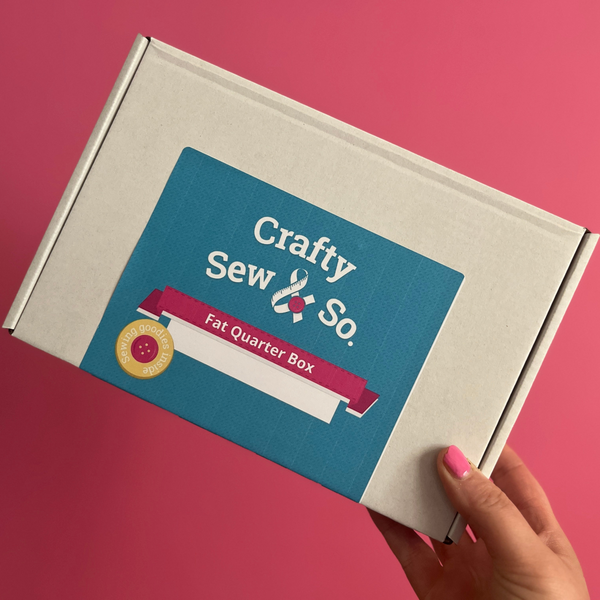 Introducing the Fat Quarter Subscription Box – Crafty Sew & So